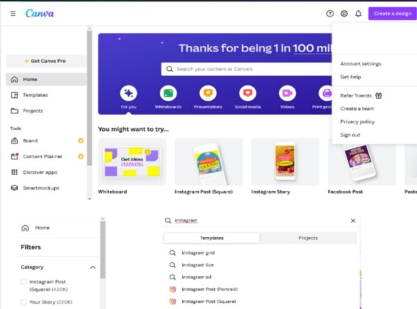 Canva tutorial for beginners. How to use Canva to design a poster?